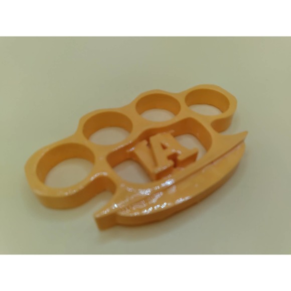 Unknown | Jewelry | Custom 3d Printed Au Auburn Tigers Knuckle Duster ...